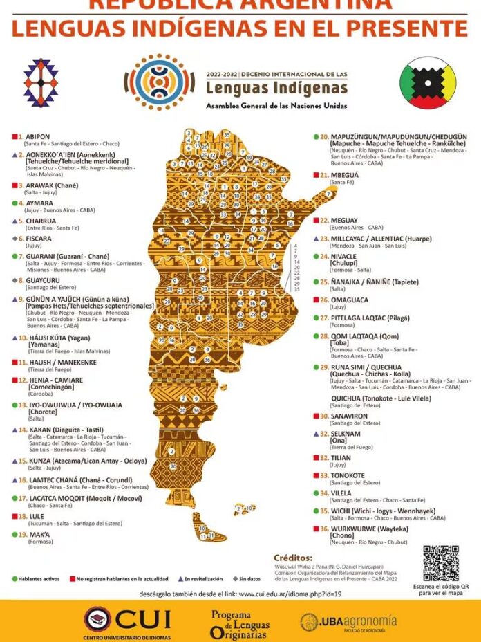 Las comunidades de Salta en el mapa de las lenguas indígenas en ...