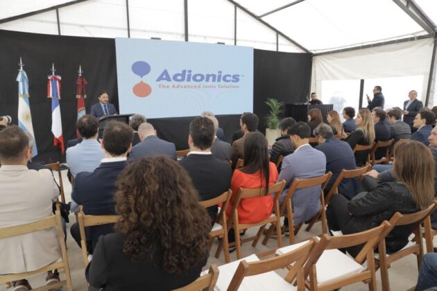 La empresa francesa Adionics inauguró en Salta su planta de extracción ...